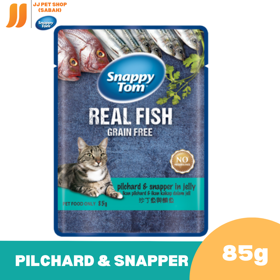 Snappy Tom All Flavour Cat Wet Food Pouch 85g